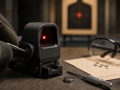 How to Zero a Red Dot Sight: Setup, Distance and Mistakes - Darwin Lviv